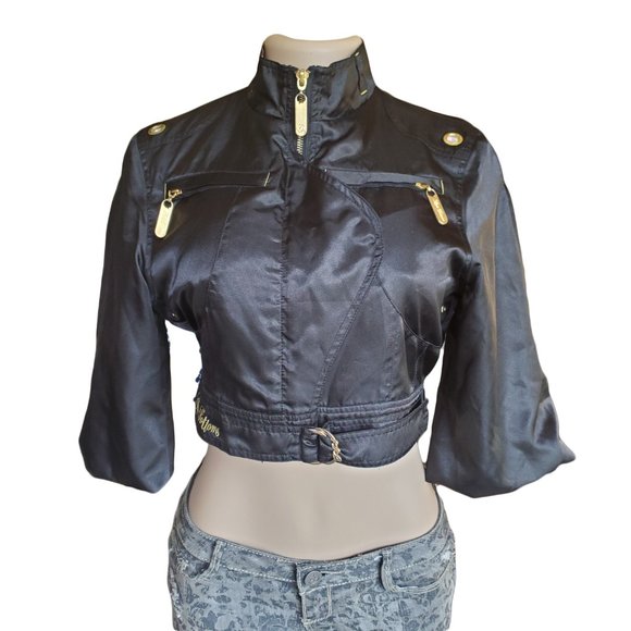 Apple Bottoms | Jackets & Coats | Apple Bottoms Retro Bomber Half ...